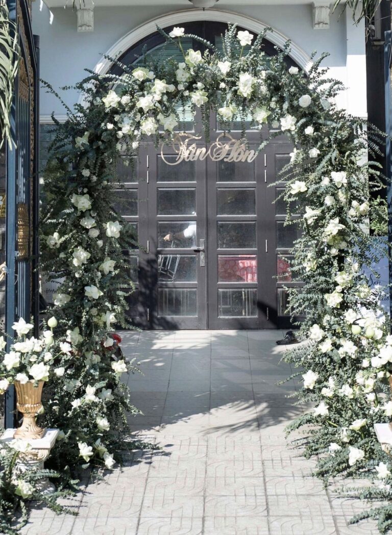 Trang Trí Gia Tiên- Tone Sen Classic - Traucauwedding